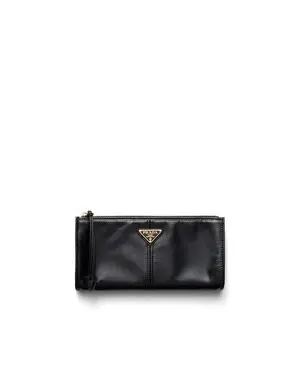 Prada Leather Pouch - Black