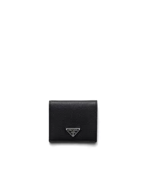 Prada Leather Wallet - Black