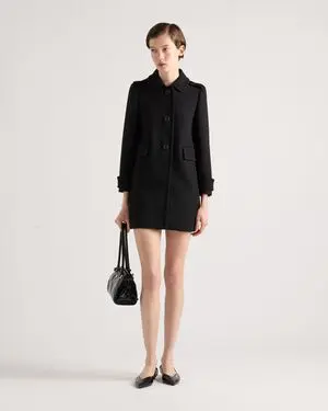 Prada Natté Pea Coat