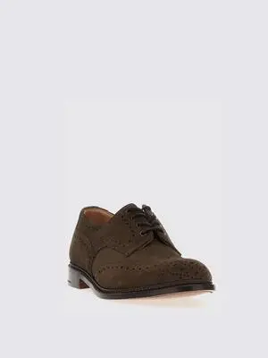 TRICKER'S Brogue Derby Shoes - Brown