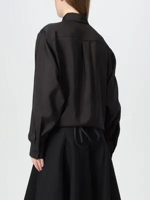 Valentino Garavani Draped Shirt - Black