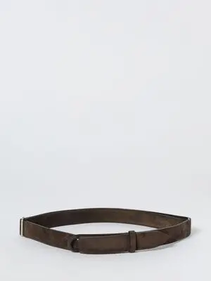 ORTIGNI Leather Belt Brown