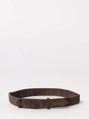 ORTIGNI Leather Belt - Dark