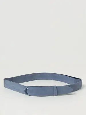 ORTIGNI Leather Belt Denim