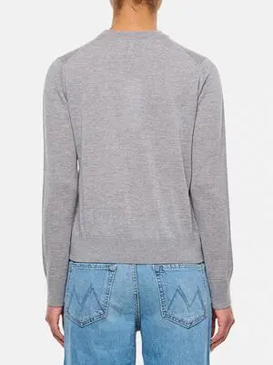 Maison Kitsuné Crew Neck Sweater - Grey