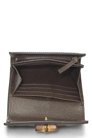 Gucci Jumbo Gg Canvas Diana Compact Wallet