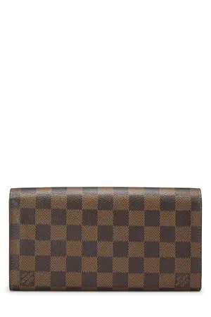 LOUIS VUITTON Damier Ebene Rosebery Wallet