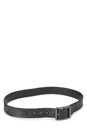 LOUIS VUITTON Monogram Eclipse Reversible Belt