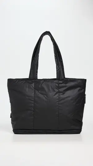 CALPAK Luka Expandable Laptop Tote Bag - Matte Black