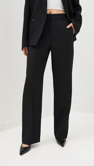 Wardrobe.NYC Straight Leg Trousers