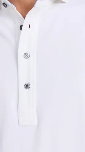 Greyson Tala Lightweight Airflow Jersey Polo - Arctic