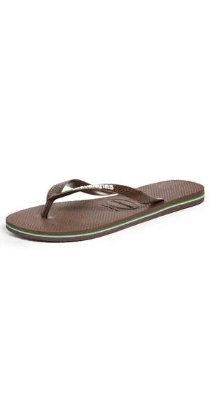 Havaianas Brazil Logo Flip Flops