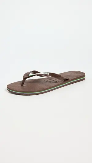 Havaianas Brazil Logo Flip Flops