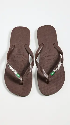 Havaianas Brazil Logo Flip Flops
