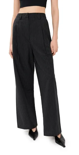 Pinstriped Pants For Women