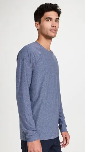 RHONE Reign Long Sleeve - Midnight Heather