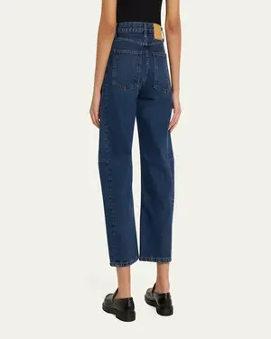 B Sides Lasso Slim Cropped Jeans