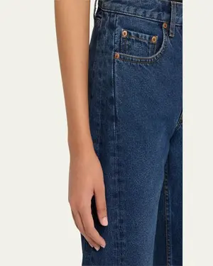 B Sides Lasso Slim Cropped Jeans