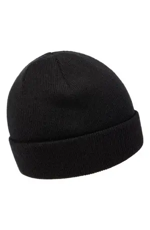 Travis Mathew Cloud Ribbed Beanie - Black