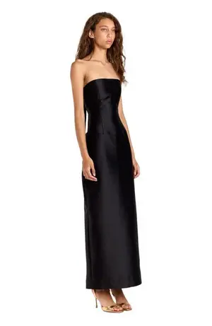 ROMY Twill Column Maxi Dress