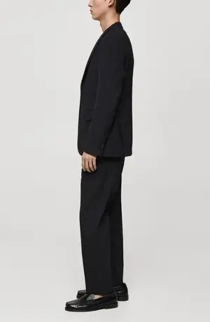 Mango Slim Fit Virgin Wool Dress Pants