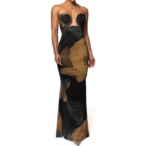 JLUXLABEL Bethany Strapless Maxi Dress