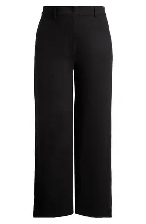 Eileen Fisher Wide Leg Trousers - Black
