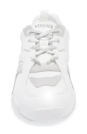 Versace Logo Sneakers - White Concrete