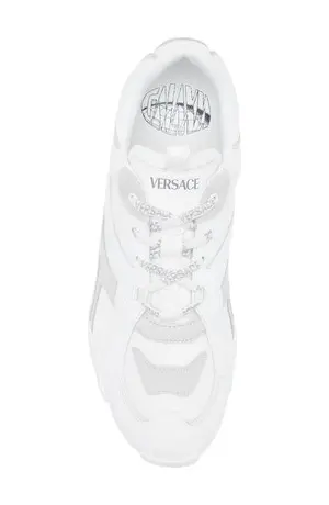 Versace Logo Sneakers - White Concrete