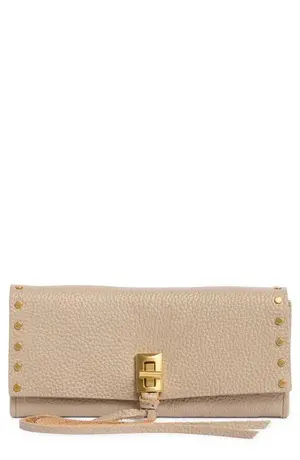 Rebecca Minkoff Darren Leather Continental Wallet - Mushroom
