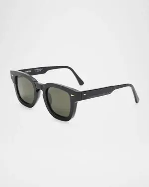 AHLEM Dragon Square Sunglasses - Black