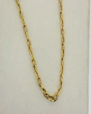 TWENTY TWO CARATS Twenty Two Carats 22k Yellow Gold Necklace Cadene 15