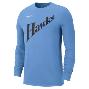 Nike Atlanta Hawks Essential City Edition Nba Long-sleeve T-shirt