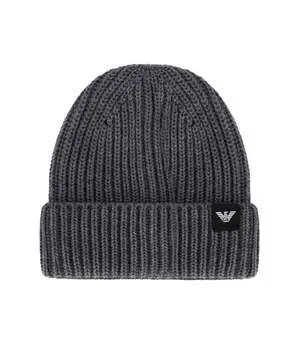 Emporio Armani Ribbed Beanie