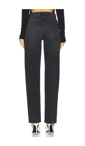 Good American Good Icon Straight Diamond Jeans