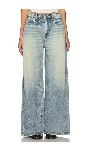 GRLFRND Luna Mid Rise Baggy Jeans - Whistler