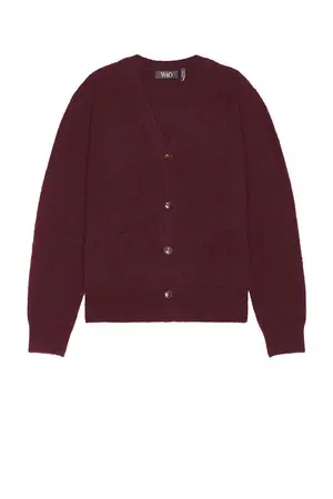 WAO Solid Brushed Cardigan