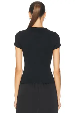 FLORE FLORE Jill Baby Tee - Black