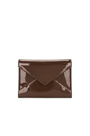Saint Laurent Passport Case In Brown - Coffee Caramel & Sauvage