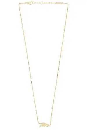 Bottega Veneta Knot Pendant Necklace - Gold