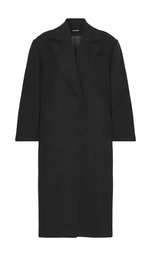GRLFRND The Overcoat In Melton Fabric