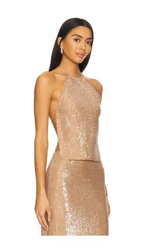 CAMILA COELHO Noella Top - Neutral
