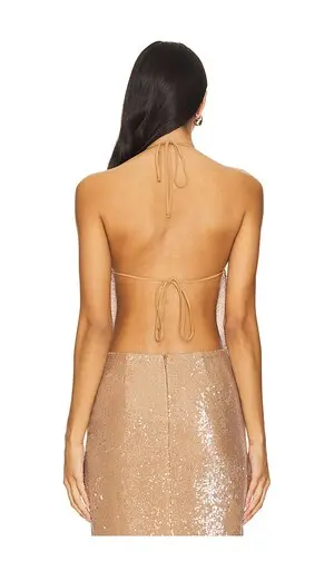 CAMILA COELHO Noella Top - Neutral