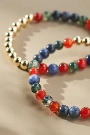 THE HEALER'S COLLECTION N 77 Detox Bracelets, Set Of 2