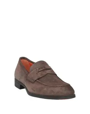 Santoni Leather Loafers