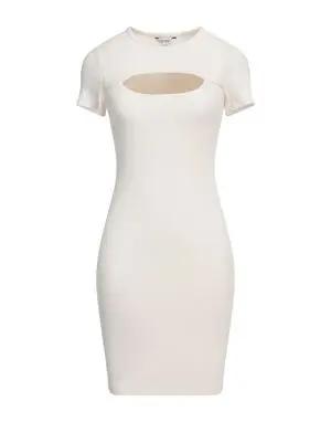 Guess Ribbed Crewneck Mini Dress