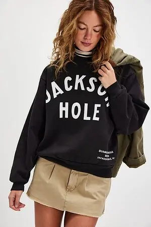 Free People Jackson Hole Crewneck