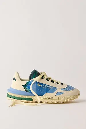 Lacoste Elite Active Sneakers - Light Yellow/blue