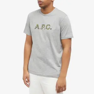A.p.c. X Liberty Camo Logo T-shirt