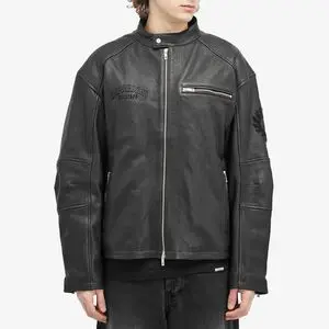 REPRESENT X Belstaff Leather Race Jacket